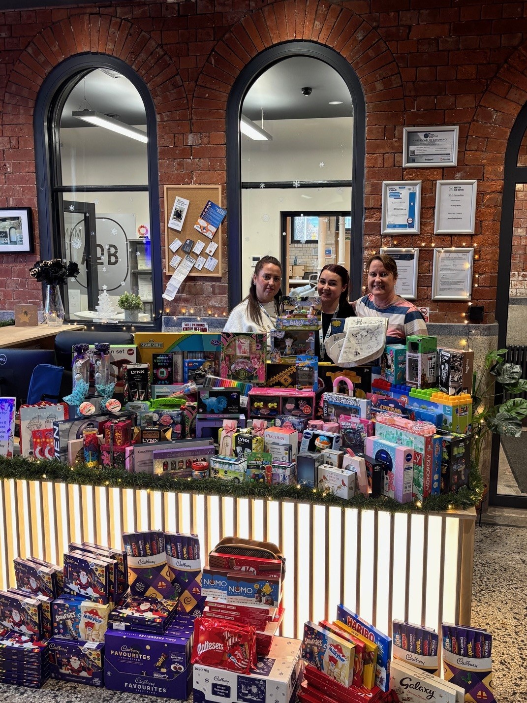 AOB Christmas Selection box & gift appeal - AOB